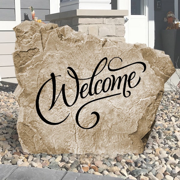 Welcome Rocks - Etsy