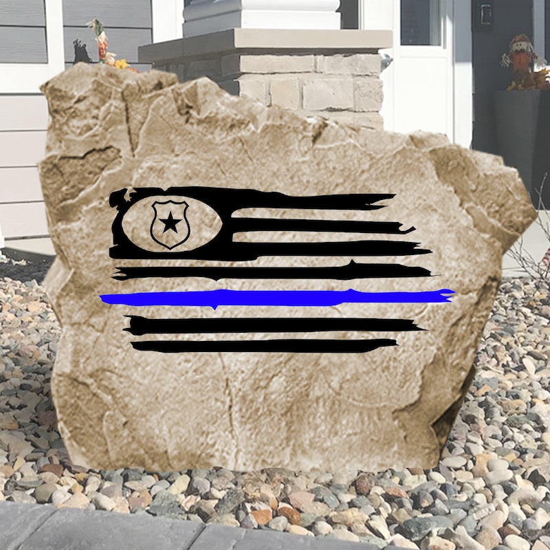 Garden Police Stones - Etsy