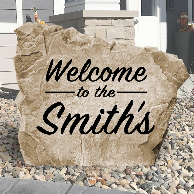 Welcome Rocks - Etsy