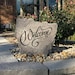 Welcome Stone - Welcome Landscape Rock - Engraved -garden Stone - House ...