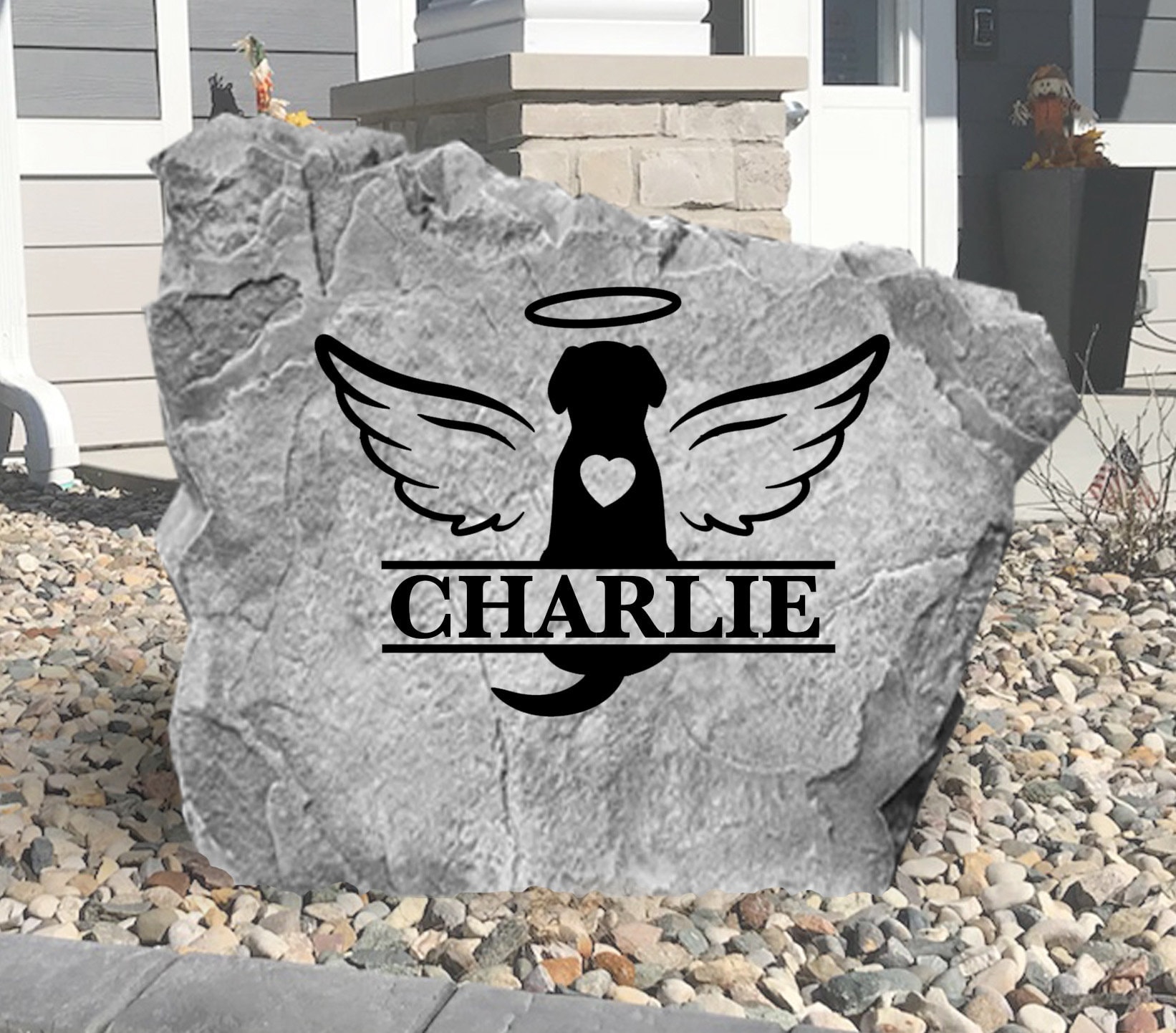 Dog Memorial Stone Personalized Dog Memorial Sign Pet - Etsy