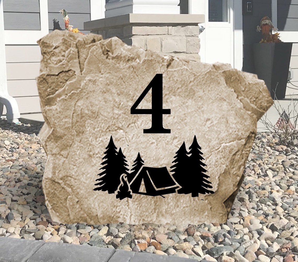 Campsite Number Sign Camping Lot Number Campsite Decor - Etsy