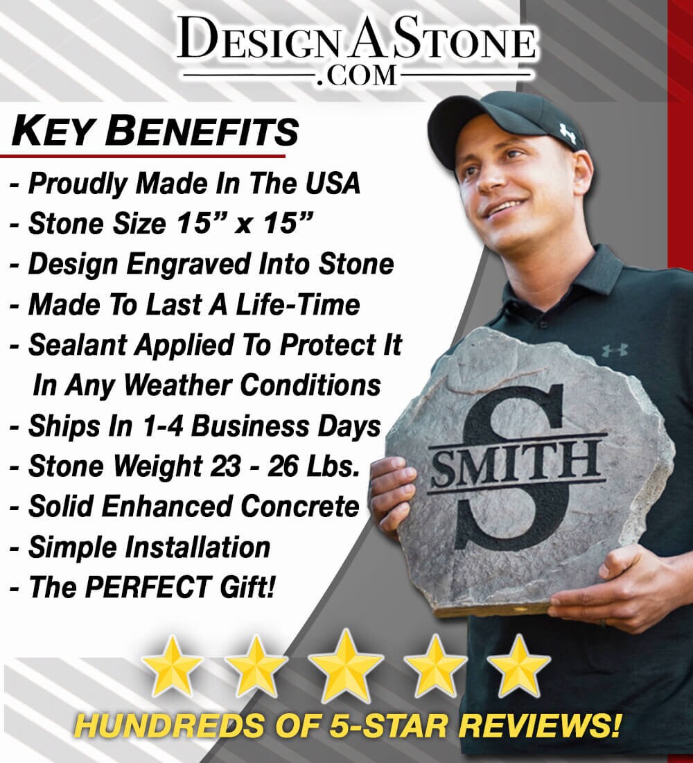 Personalized Welcome Name Rock Engraved Stone Personalized - Etsy