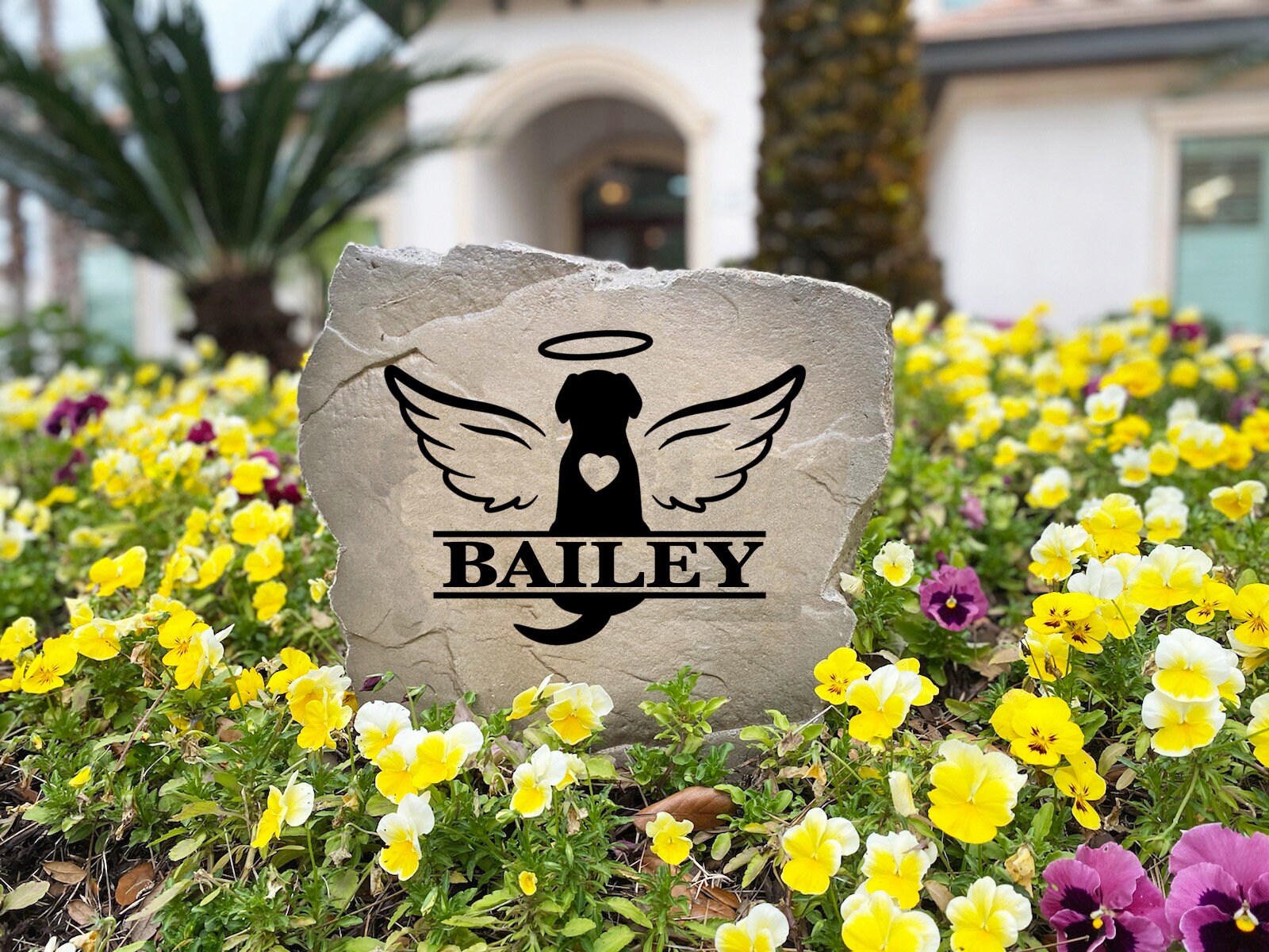 Dog Memorial Stone Personalized Dog Memorial Sign Pet - Etsy
