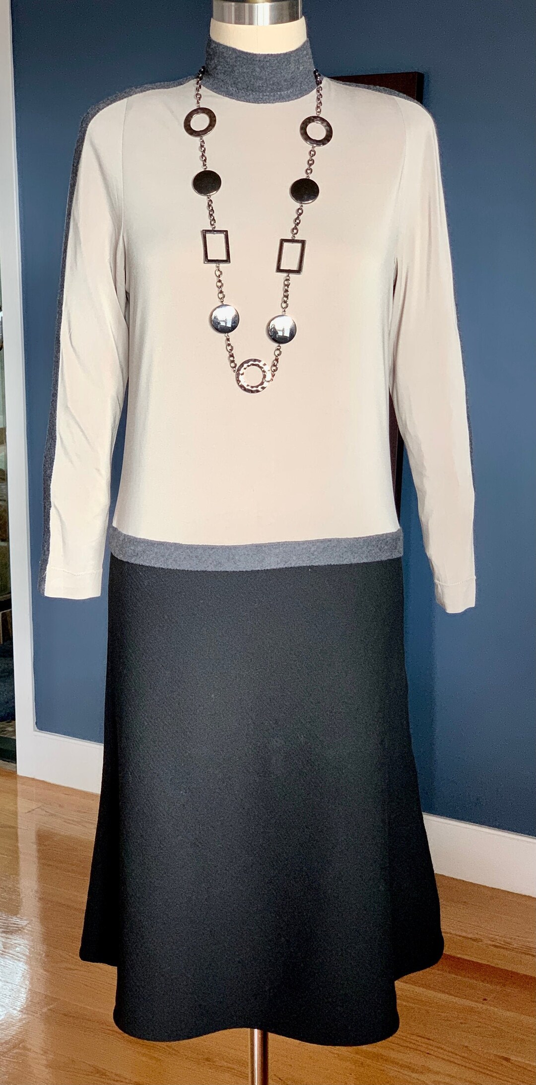 Sz 10-12 1960s Mod Style Dress - Etsy