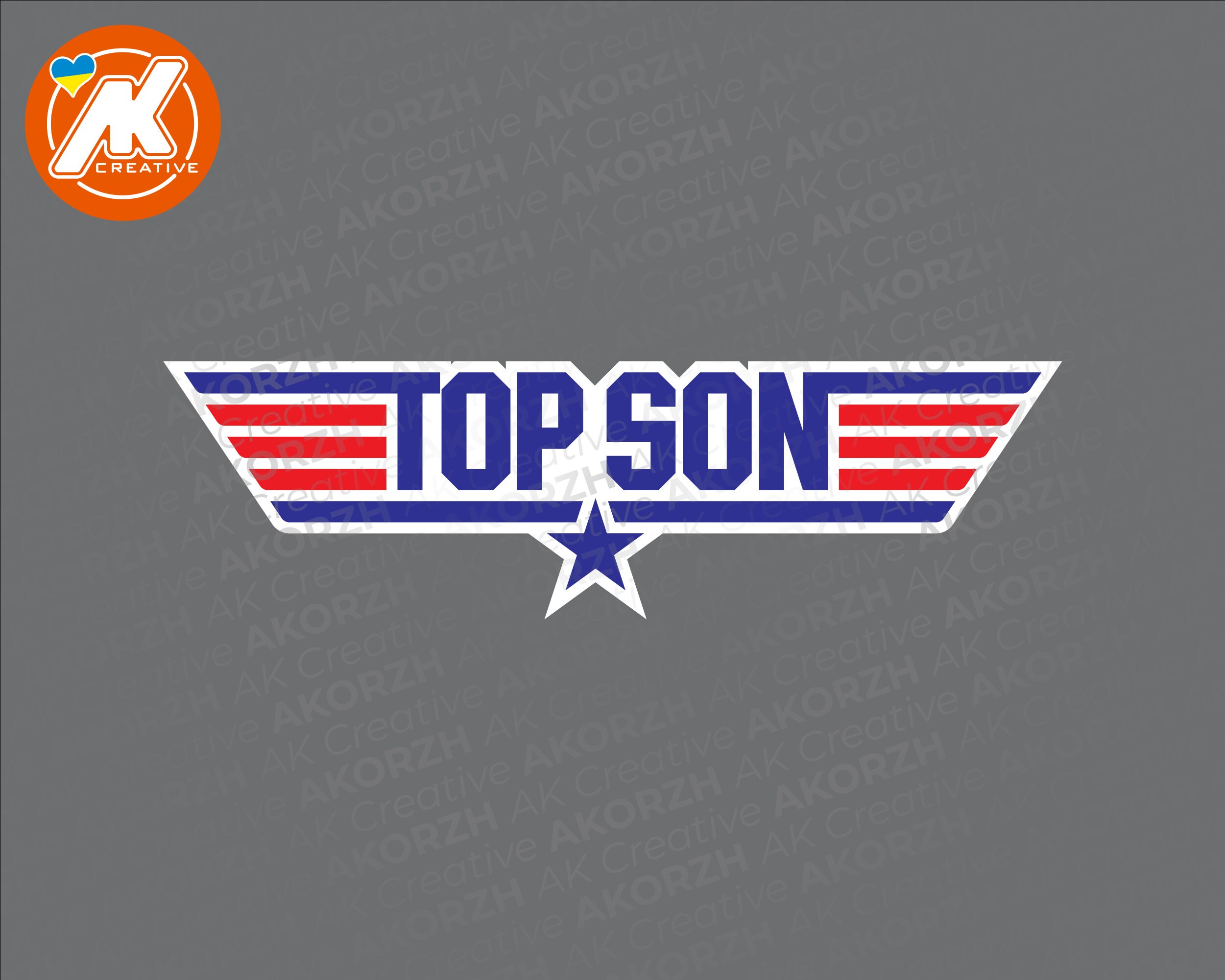 Top Son Logo Gift for Son Svg Png Pdf Jpg Eps - Etsy Ireland