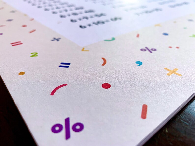 Das kleine 1x1 Poster Mathe macht Spaß Poster Kinderzimmer - Etsy.de