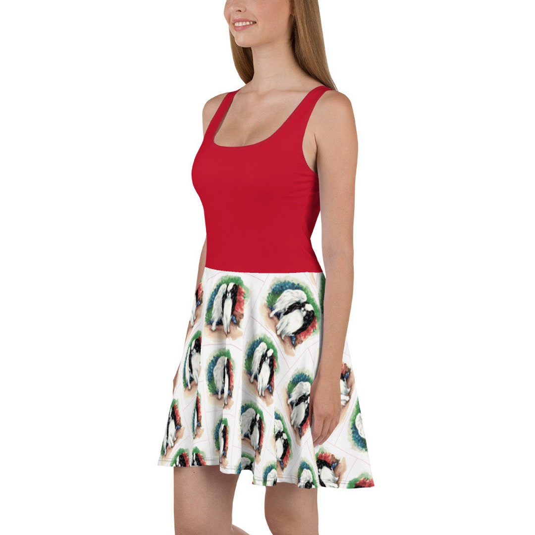 Japanese Chin Lovers Cute Skater Dress - Etsy