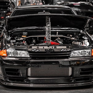 3/8" Thick Hood Prop for GTR, Clear Acrylic Hood Prop With Rechargeable ...