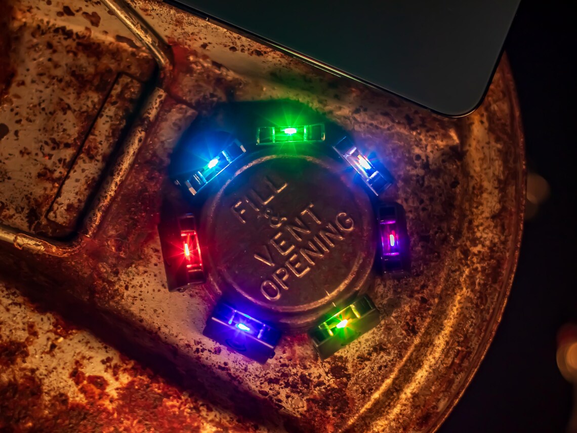 Audi Logo LED Keychain – Unique Design With Heart Ring for Audi Car ...