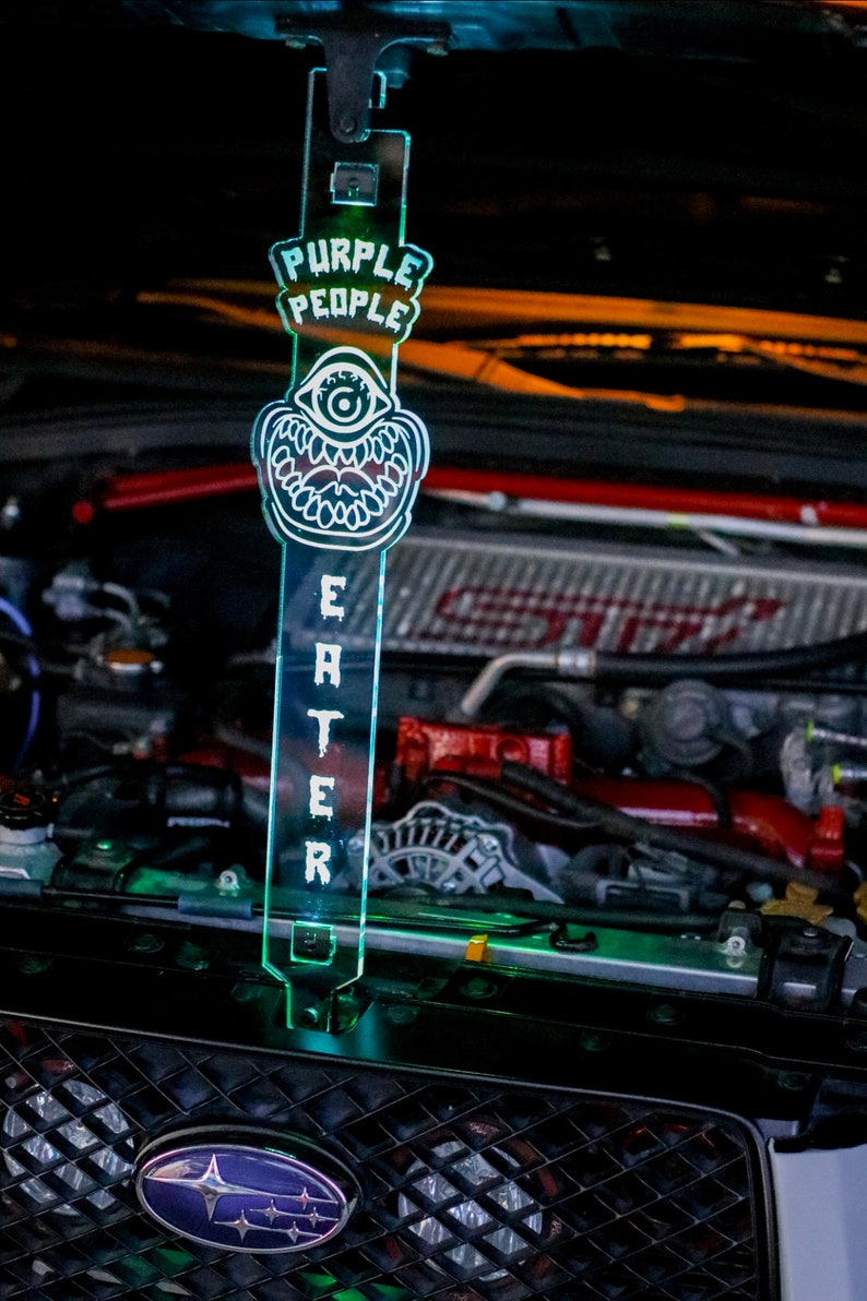 CUSTOM Hood Prop W/ RECHARGEABLE LED - Etsy