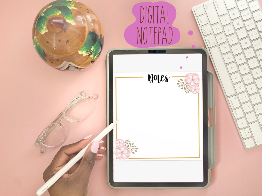 Bloc de notas digital / papel digital para buenas notas / bloc - Etsy ...