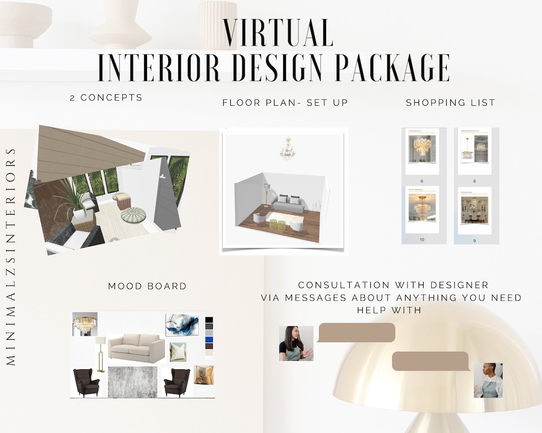 Virtual Interior Design Services, Virtual Home Design, E Design, Vision ...