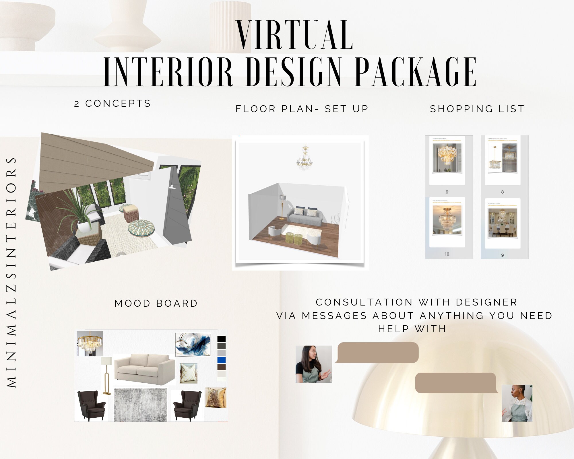 Virtual Interior Design Services, Virtual Home Design, E Design, Vision ...