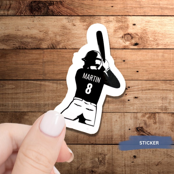 Baseball Stickers - Etsy
