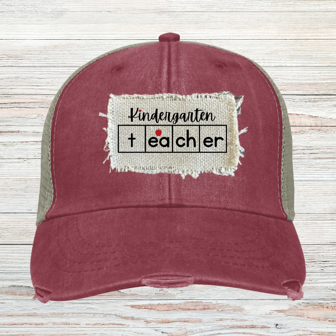 Kindergarten Teacher Hat, Raggy Patch Kindergarten Teacher Hat ...