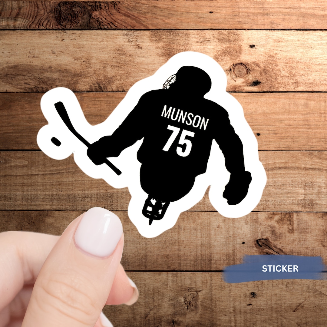 Custom Sled Hockey Stickers Personalized Sled Hockey - Etsy