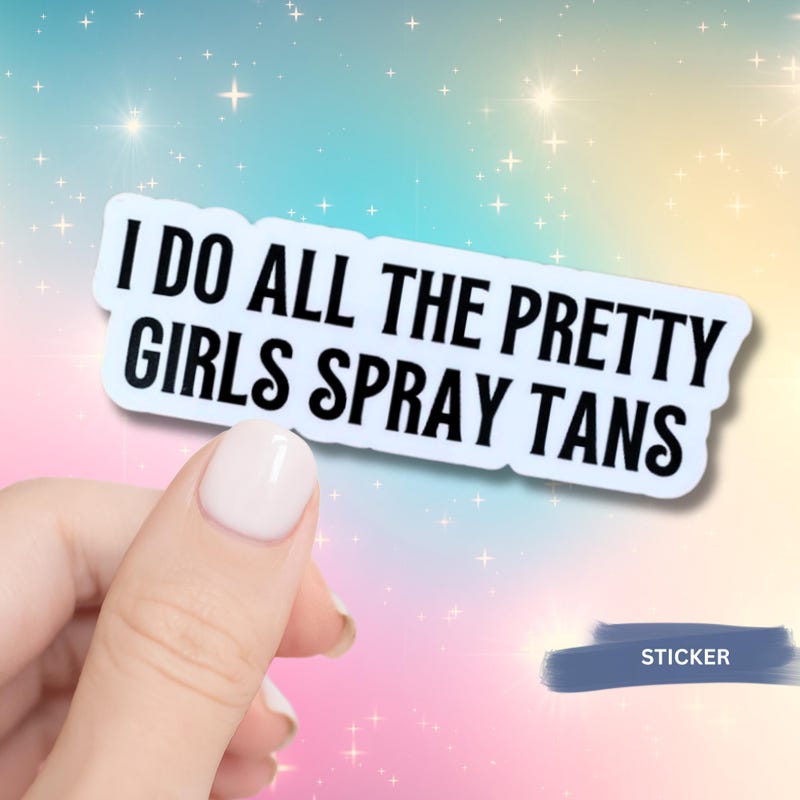 Tanning Stickers - Etsy