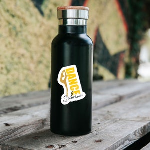 Custom Dance Sticker, Personalized Dance Sticker, Dance Team Stickers ...