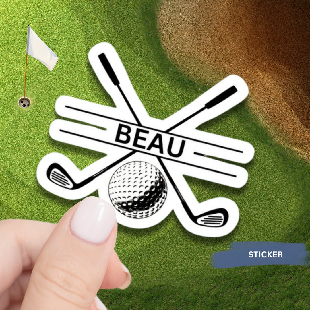 Custom Golf Stickers, Personalized Golf Sticker, Golf Team Stickers ...