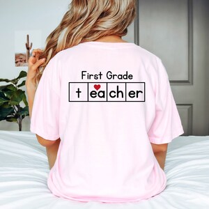 First Grade Teacher Svg, Best Teacher Svg, Favorite Teacher Shirt Svg ...