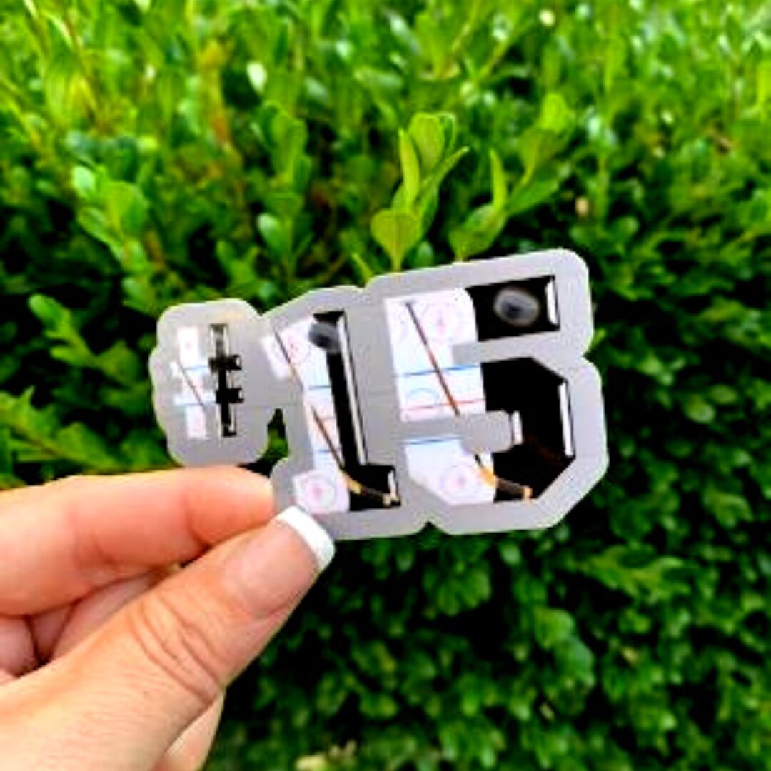 Custom Hockey Sticker Vinyl Waterproof Custom Hockey Number - Etsy