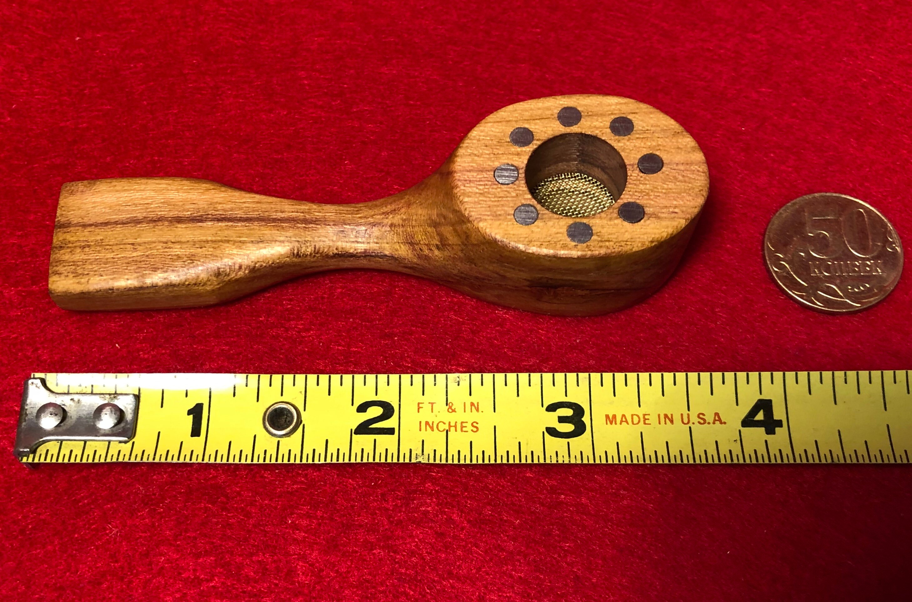 Magnetic Wood Smoking Pipe - Etsy