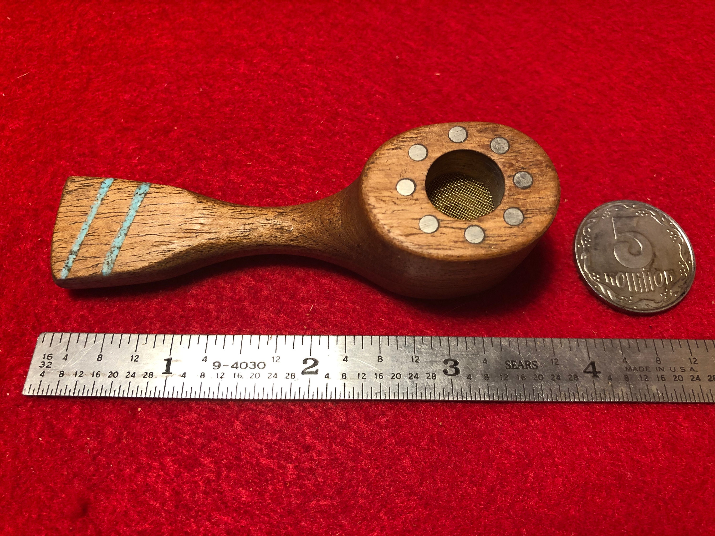 Magnetic Wood Smoking Pipe - Etsy