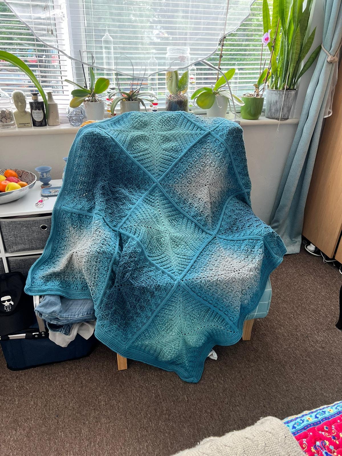 Tangled Bramble Blanket Crochet Pattern Square Blanket - Etsy UK