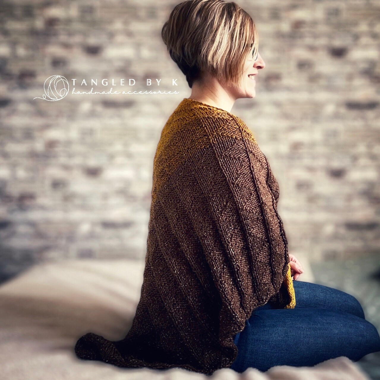 Triangles Shawl Knitting Pattern Triangular Shawl Digital - Etsy