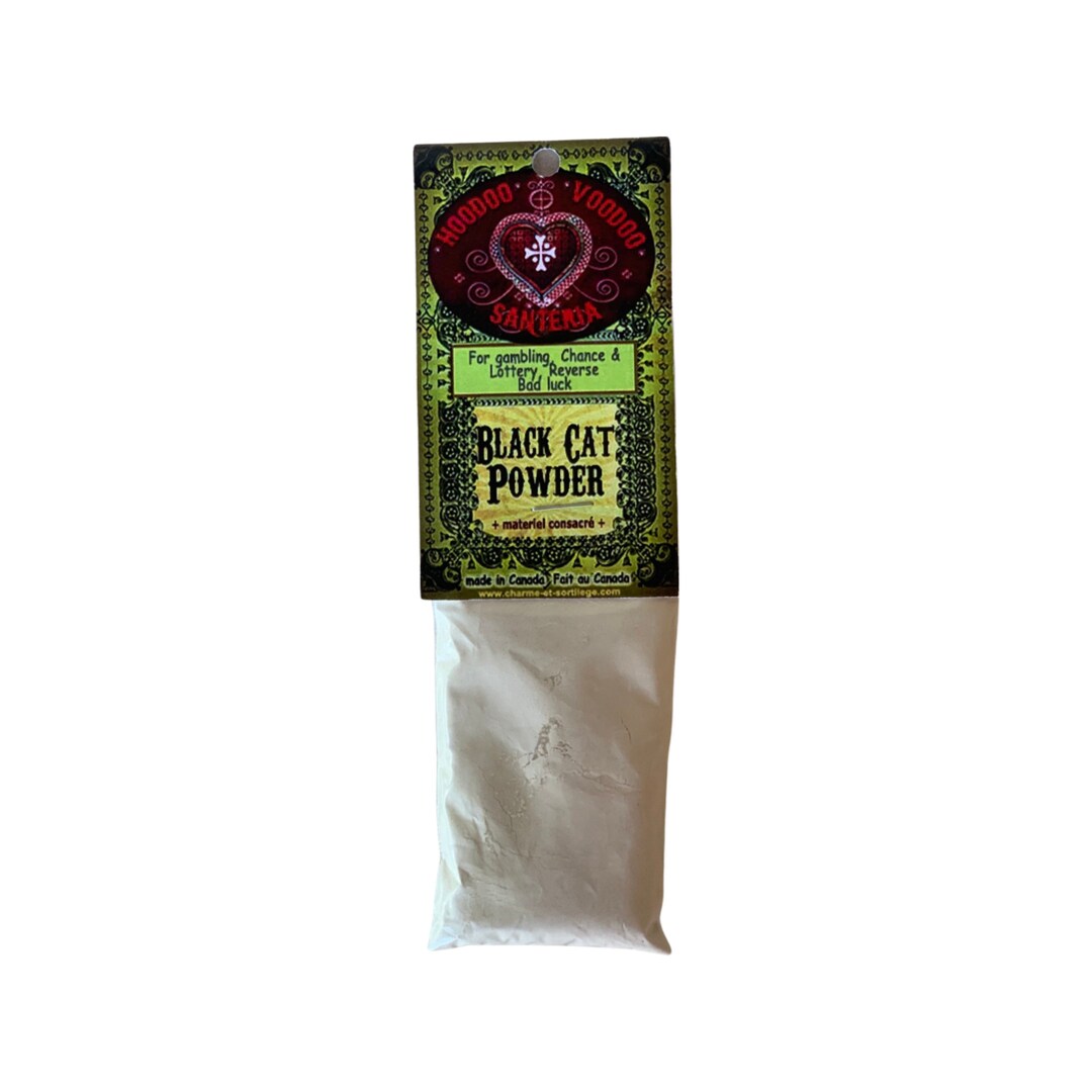 Black Cat Powder - Etsy