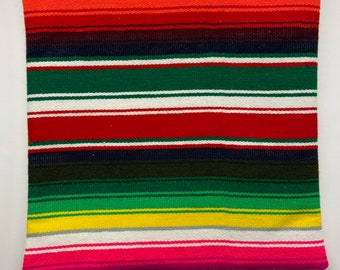 Mexican Blanket Pillow Cover - Etsy