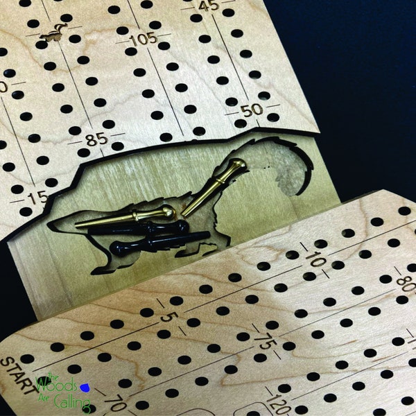 Cat Cribbage Board - Etsy