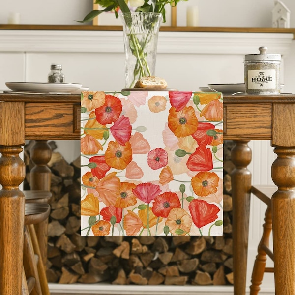 Poppy Table Decoration - Etsy