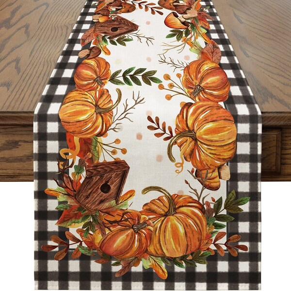 Fall Table Runner - Etsy