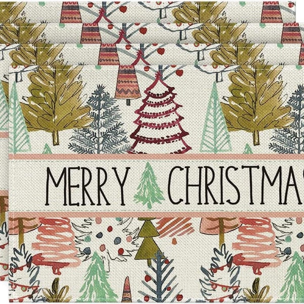 Christmas Placemats - Etsy