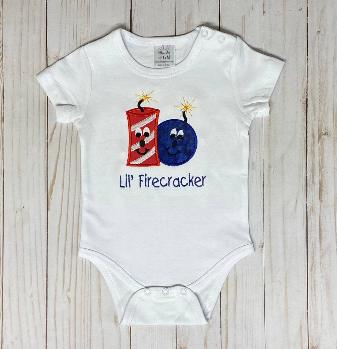 4th of July Lil Firecracker Shirt / Fourth of July Firecracker Shirt - Etsy