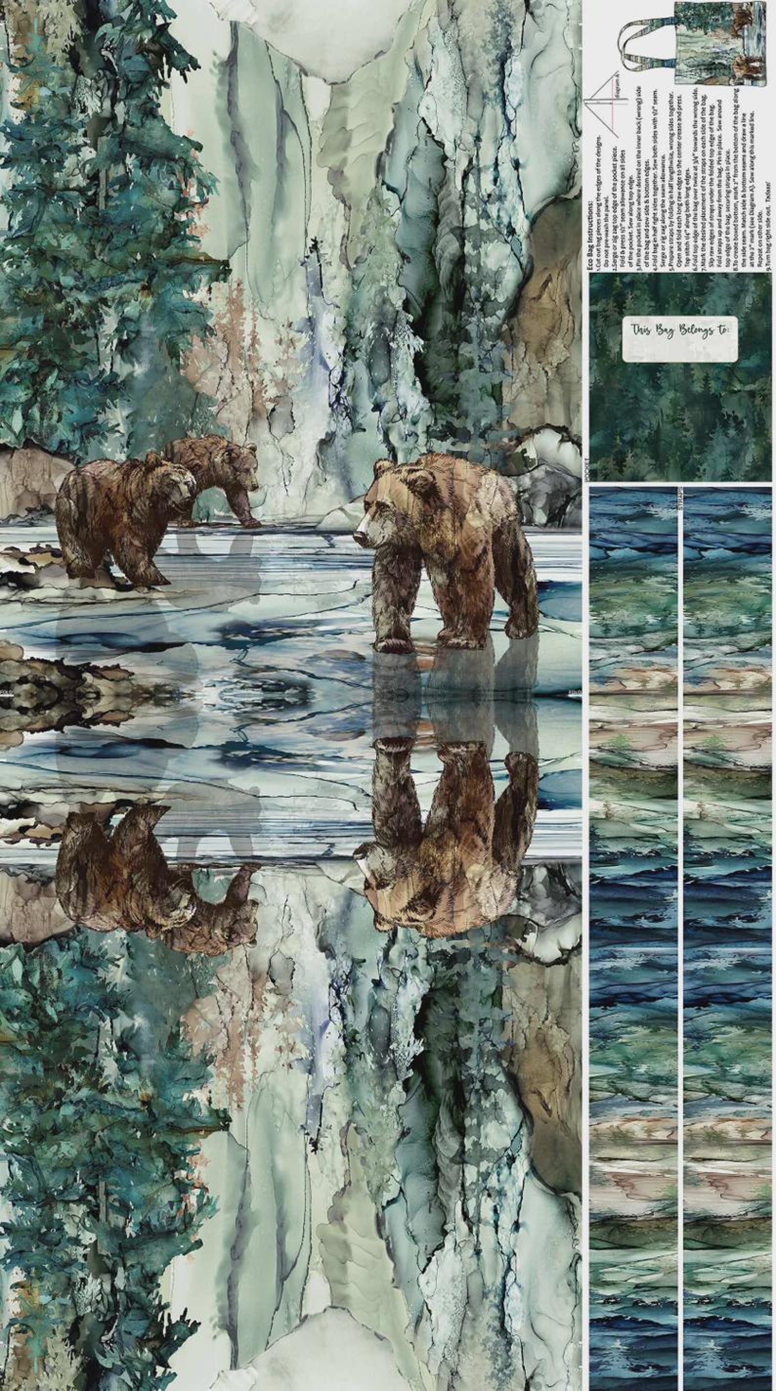 Northcott Northern Peaks Collection - Etsy