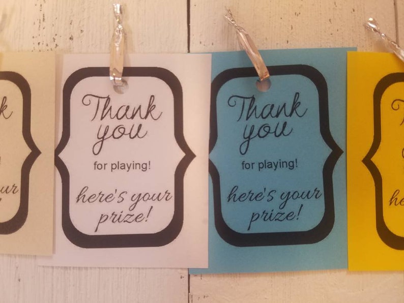 Editable Prize Gift Tags Printable - Etsy