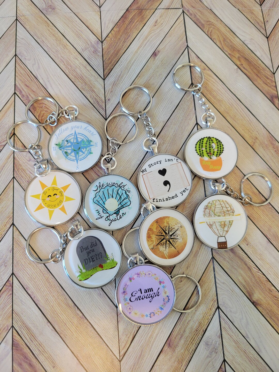 1.5 Inch Keychain Assortment - Etsy