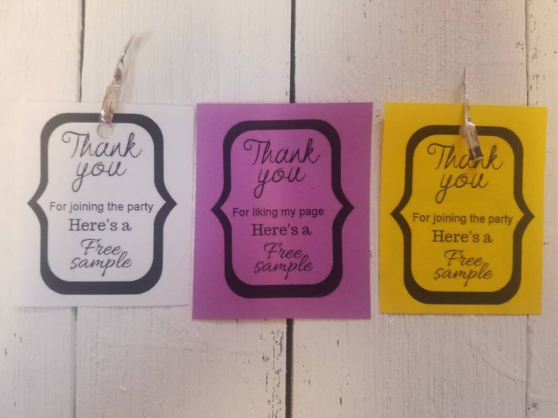 Editable 'free Sample' Tags Printable - Etsy