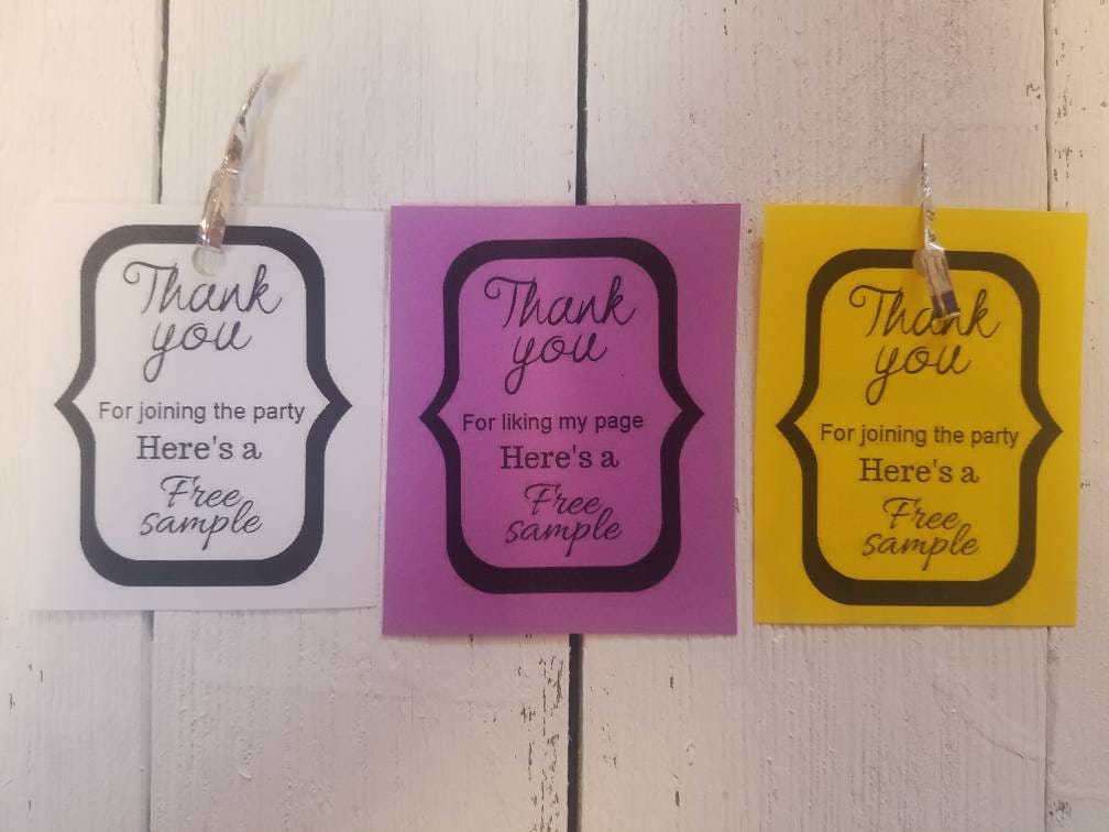Editable 'free Sample' Tags Printable - Etsy