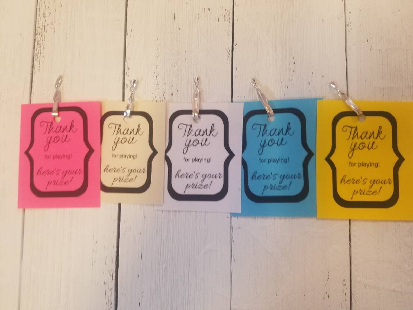 Editable Prize Gift Tags Printable - Etsy
