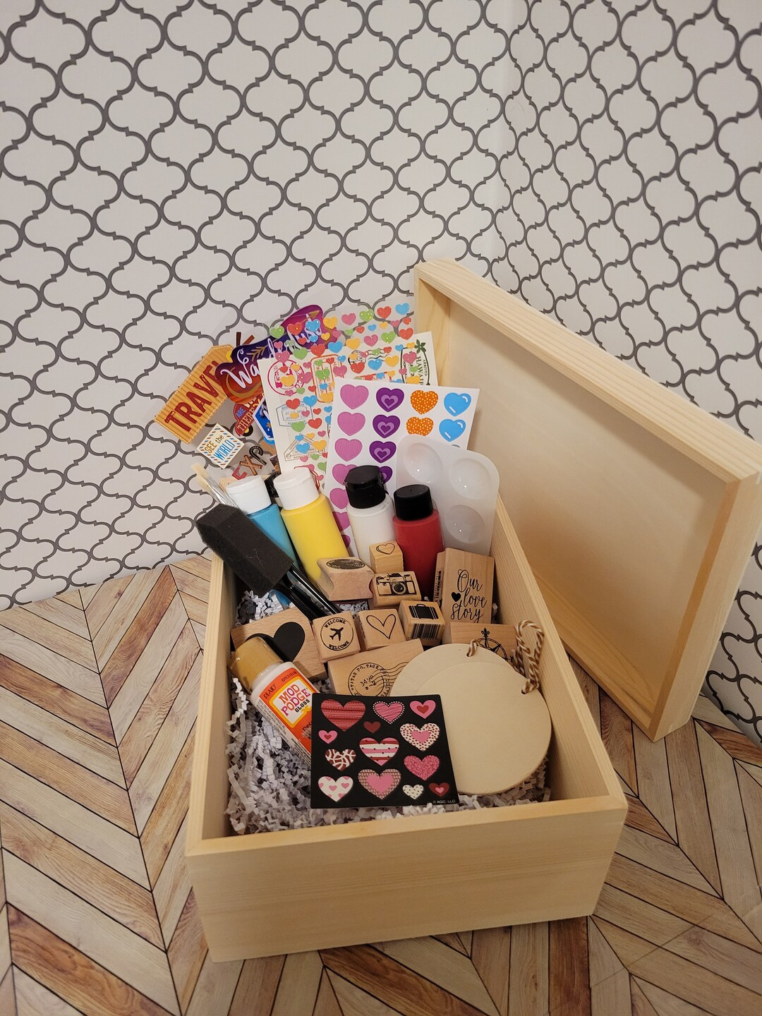 Craft a Keepsake Box Date Night in a Box - Etsy