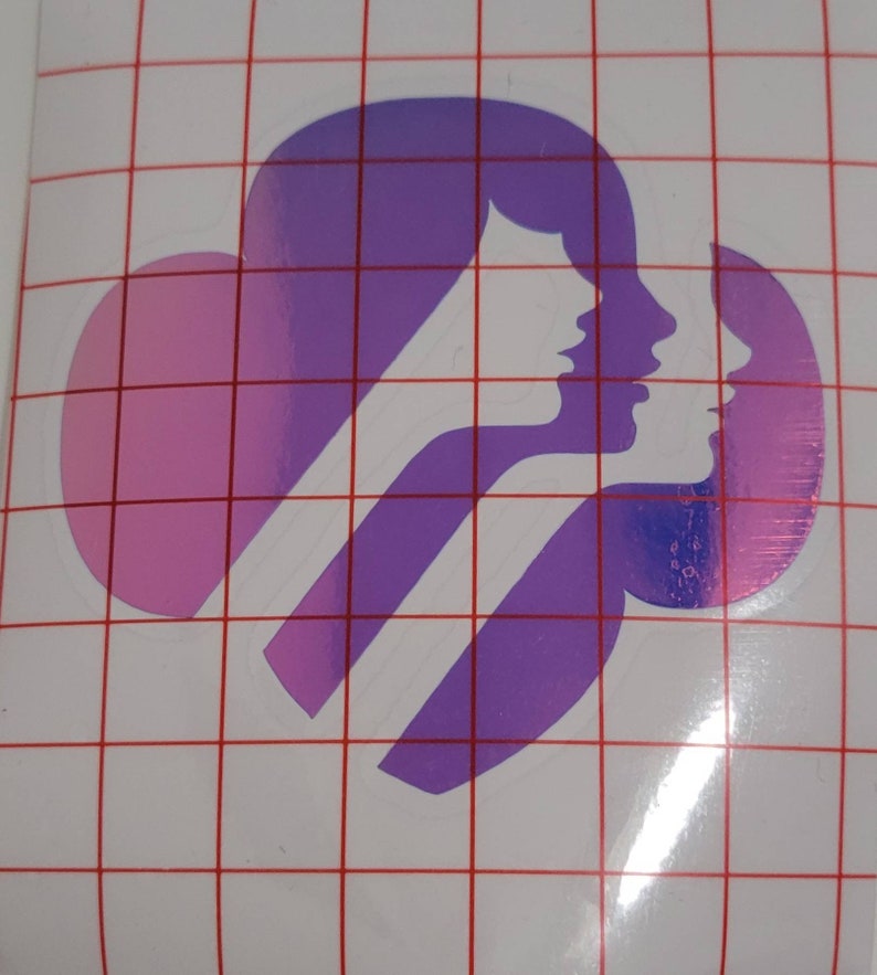Girl Scout Trefoil Emblem Vinyl Sticker Decal - Etsy
