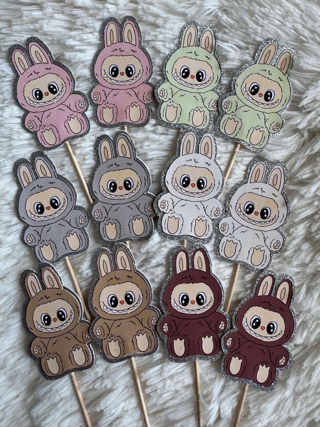 Labubu Cupcake Topper, Labubu - Etsy Canada