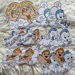 Baby Hercules Cupcake Toppers, Baby Herc - Etsy