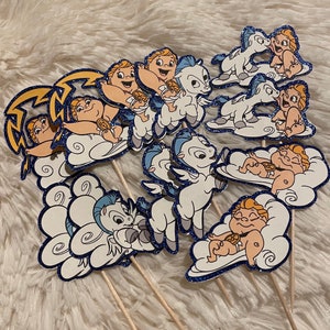 Baby Hercules Cupcake Toppers, Baby Herc - Etsy