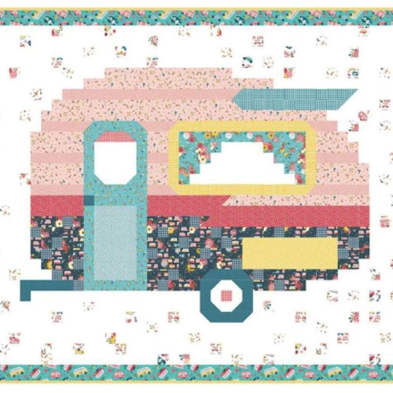 Camper Quilt Pattern - Etsy