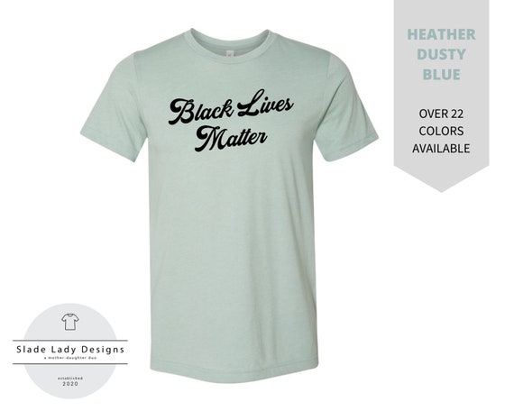 Black Lives Matter Cursive Equality Current Events | Etsy